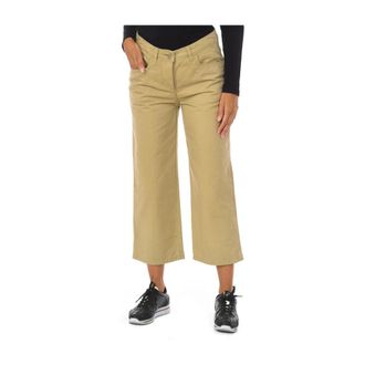 Napapijri Beige Piratenhose mit Knopfverschluss - - Trousers - Damen - Beige - W28