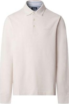 Fa&ccedil;onnable Polo &agrave; manches longues en coton