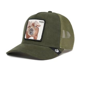 Goorin Brothers Original Recipe - Casquette de camionneur en daim pour homme et femme, Mousse (le cochon en daim), taille unique