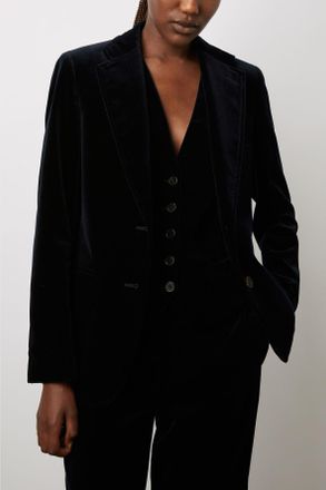 Gerard Darel Veste de tailleur en velours - NORIANE - Marine
