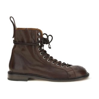 Versace Bottes Chelsea en cuir Billy - Homme - Chaussures - Brun - Taille: 43 EU