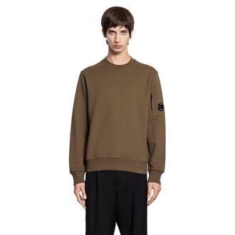 C.P. Company Diagonal Raised Fleece Lens Sweatshirt