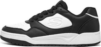Skechers Koopa-Volley Low Varsity 183240-BKW, Mens Sneakers, White, 43 EU