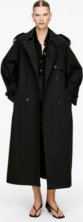 Arket Oversize-Trenchcoat -Schwarz