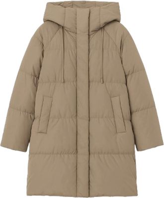 Max Mara Femme, Manteaux, Beige, Taille: 30 FR Newbembo Midi Parka