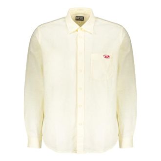 Diesel Homme, Chemises, Jaune, Taille: XL Blouses & Chemises