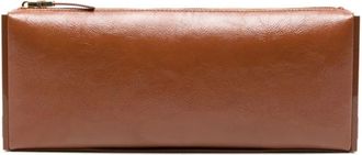 Elisabetta Franchi Sigaro Clutch - Femme - Sacs - Brun - Taille: ONE Size