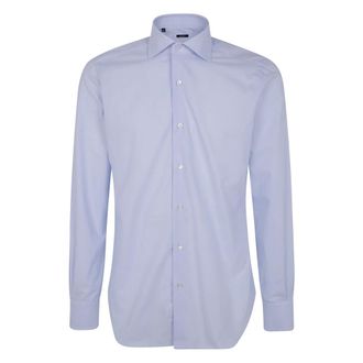 Barba Homme, Chemises, Bleu, Taille: 4XL Chemise Oxford Classique