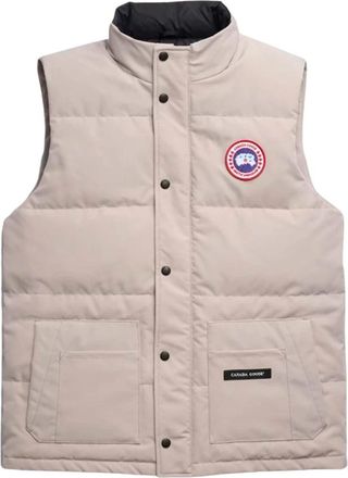 Canada Goose Homme, Vestes, Beige, Taille: M Freestyle Crew Vest