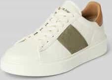 Woolrich Sneaker aus Leder mit Schnürung