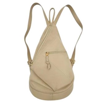 Loewe Sac &agrave; dos Pre-owned - Femme - Pre-owned - Beige - Taille: ONE Size
