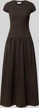 Neo Noir Maxikleid im 2-in-1-Look Modell Tuscany