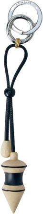 Christophe Lemaire Homme, Accessoires, Multicolore, Taille: ONE Size Black Stripes Pendulum Bag Charm