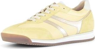 Gabor Baskets basses pour femme, largeur suppl&eacute;mentaire mod&eacute;r&eacute;e (G), Jaune Combi 13, 38.5 EU
