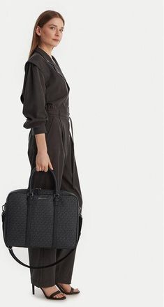 Michael Kors Laptoptasche 33F5LHDA6B Schwarz