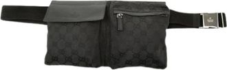 Gucci Pre-owned GG Canvas Double Pocket - - Pre-owned - Damen - Schwarzk - ONE SIZE