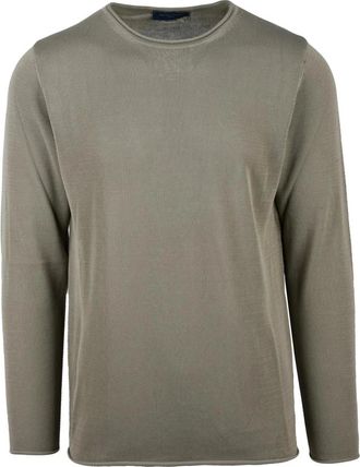 Daniele Fiesoli Homme, Pulls, Beige, Taille: M Pullover Girocollo