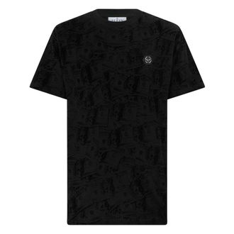 Philipp Plein Homme, Tops, Noir, Taille: 3XL T-Chemises