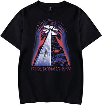 Generic Magdalena Bay Merch T-shirt d&eacute;t&eacute; tendance d&eacute;contract&eacute; Y2K T-shirt sport unisexe, Noir, S