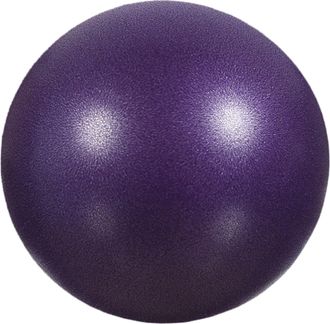 Generic 23 cm (9) weiches Fitnessstudio - perfekt f&uuml;r Yoga-&Uuml;bungen, Rumpftraining, Kraft Stabilit&auml;t, aufblasbarer Strohhalm f&uuml;r einfaches Aufblasen (Purple, O