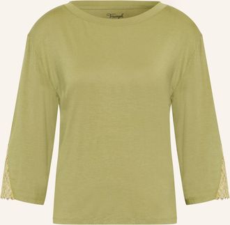Triumph Schlafshirt Aura Spotlight Mit 3/4-Arm gruen