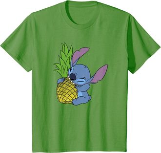 Disney Lilo & Stitch Big Bite Pineapple Portrait T-Shirt