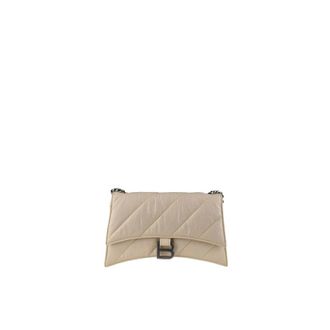 Balenciaga Sac Crush Chain XS Pre-owned - Femme - Pre-owned - Beige - Taille: ONE Size