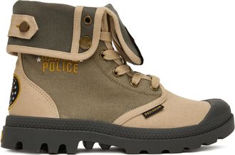 Palladium Schn&uuml;rstiefeletten Palladium Baggy Hawkins Police 94623-308-M Gr&uuml;n