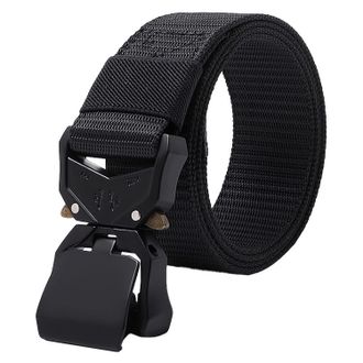 shenky Gewichtheberg&uuml;rtel | Werkzeugg&uuml;rtel | 125cm Herreng&uuml;rtel | Schnellverschluss | Milit&auml;rg&uuml;rtel | Wandern | Arbeitsg&uuml;rtel schwarz