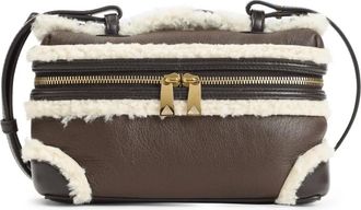 Bottega Veneta Femme, Sacs, Brun, Taille: ONE Size Jodie Mini Shearling Bag