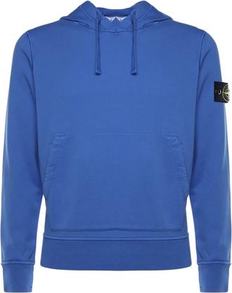Stone Island Homme, Sweatshirts et sweats &agrave; capuche, Bleu, Taille: S Sweat &agrave; capuche