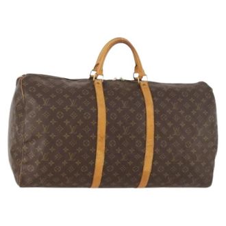 Louis Vuitton Pre-owned Keepall 60 Boston Bag - - Pre-owned - Damen - Braun - ONE SIZE