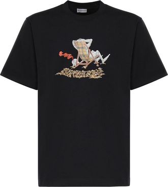 Burberry T-Shirt - Schwarz