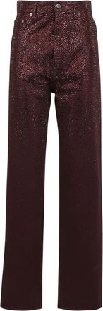 Golden Goose Femme, Jeans, Rouge, Taille: W29 Wide Jeans