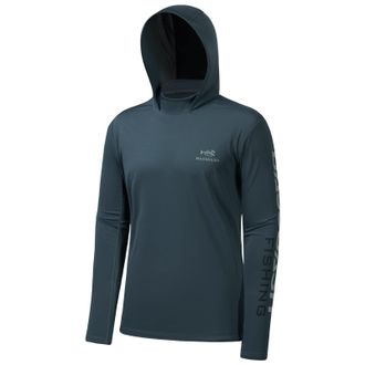 Bassdash Herren Kapuzenpullover Shirt Sonnenschutz UPF50+ UV Pullover Langarm Hoodie f&uuml;r Angeln Rash Guard