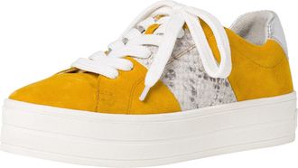 Marco Tozzi Marco Tozzi Damen 2-2-23767-24 Sneaker, Gelb (Saffron Comb 656), 39 EU