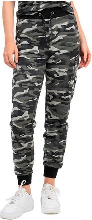 Lonsdale Frauen Jogginghose COLLYHURST, Camo Grey, XS, 117642
