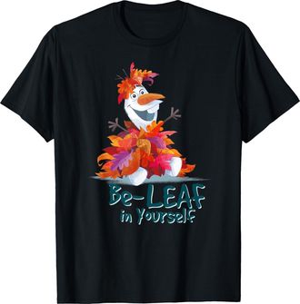 Disney Frozen Be-Leafe In Yourself Olaf Schneemann T-Shirt
