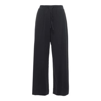 Max Mara Femme, Pantalons, Noir, Taille: 36 FR Vigile Wide Pantalons