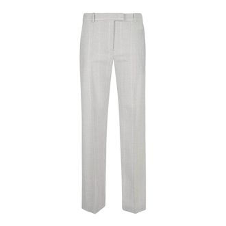 Eleventy Flanellhose mit geradem Bein - - Trousers - Damen - Grau - L