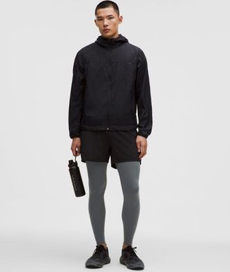 lululemon Legging Fast and Free pour Hommes - 71 cm - Gris - Taille 2XL