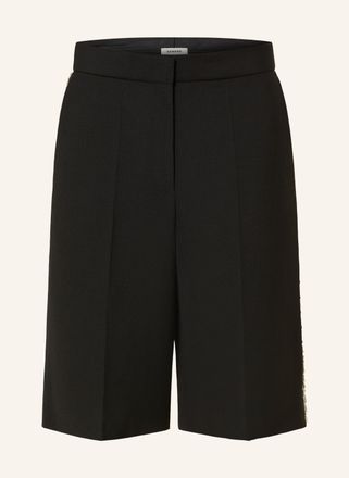 Sandro Sandro Bermudas Mit Galonstreifen schwarz