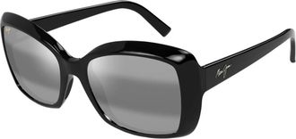 Maui Jim Femme, Accessoires, Noir, Taille: 57 MM Mj0735S Lunettes de soleil