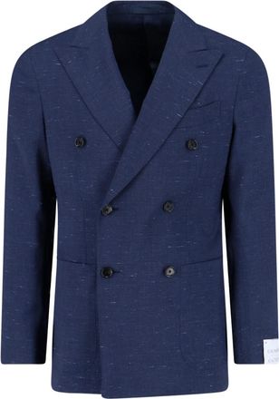 Caruso Double-Breasted Blazer