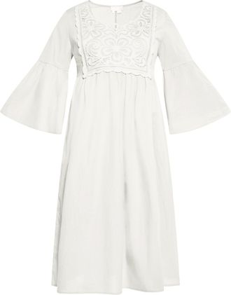 Usha Kleid Damen weiss
