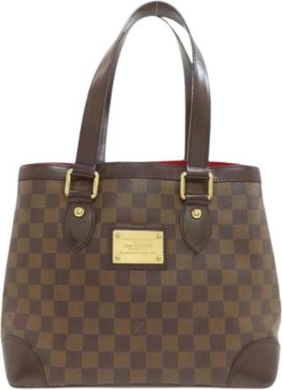 Louis Vuitton Pre-owned Damier Canvas Tote Bag - - Pre-owned - Damen - Braun - ONE SIZE