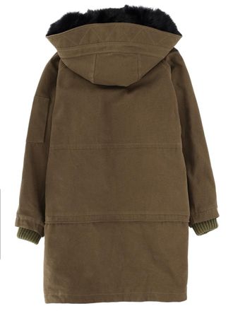 Dolce & Gabbana 100% Cotton Parka - Green
