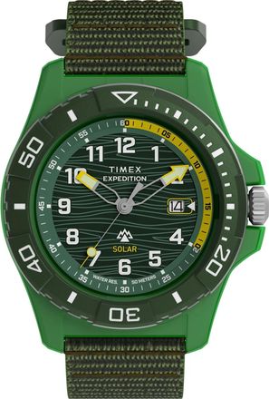 Timex Uhren - Quarz-Analoguhr Expedition Freedive - Gr. unisize - in Gr&uuml;n - f&uuml;r Damen