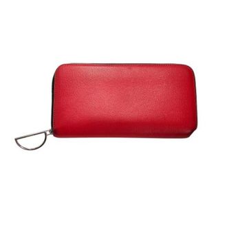 Acne Studios Portefeuille Long Zipp&eacute; Pre-owned - Homme - Pre-owned - Rouge - Taille: ONE Size