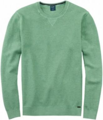 Olymp Gr&uuml;ner Herren V-Ausschnitt Pullover - - Knitwear - Herren - Gr&uuml;n - 2XL